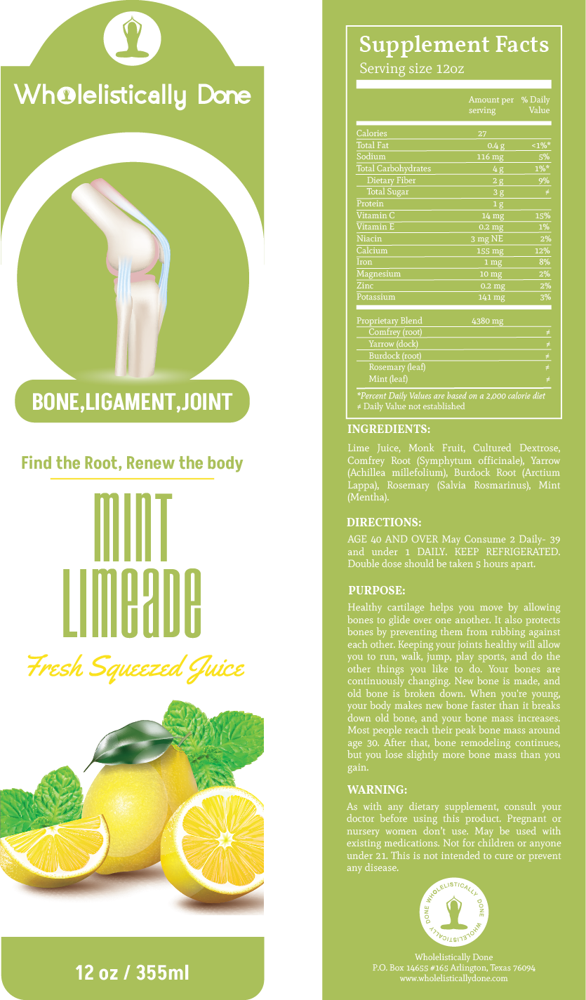 Bone/Ligament/Joint Juice – Wholelistically Done